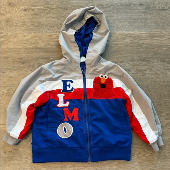 Sesame Street | Jackets & Coats | Vintage 9s Elmo Sesame Street Kids ...